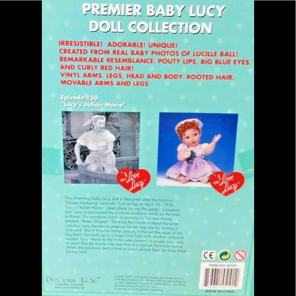 Precious Kids | Toys | 4 New I Love Lucy Dolls Toys Kids Vintage | Poshmark